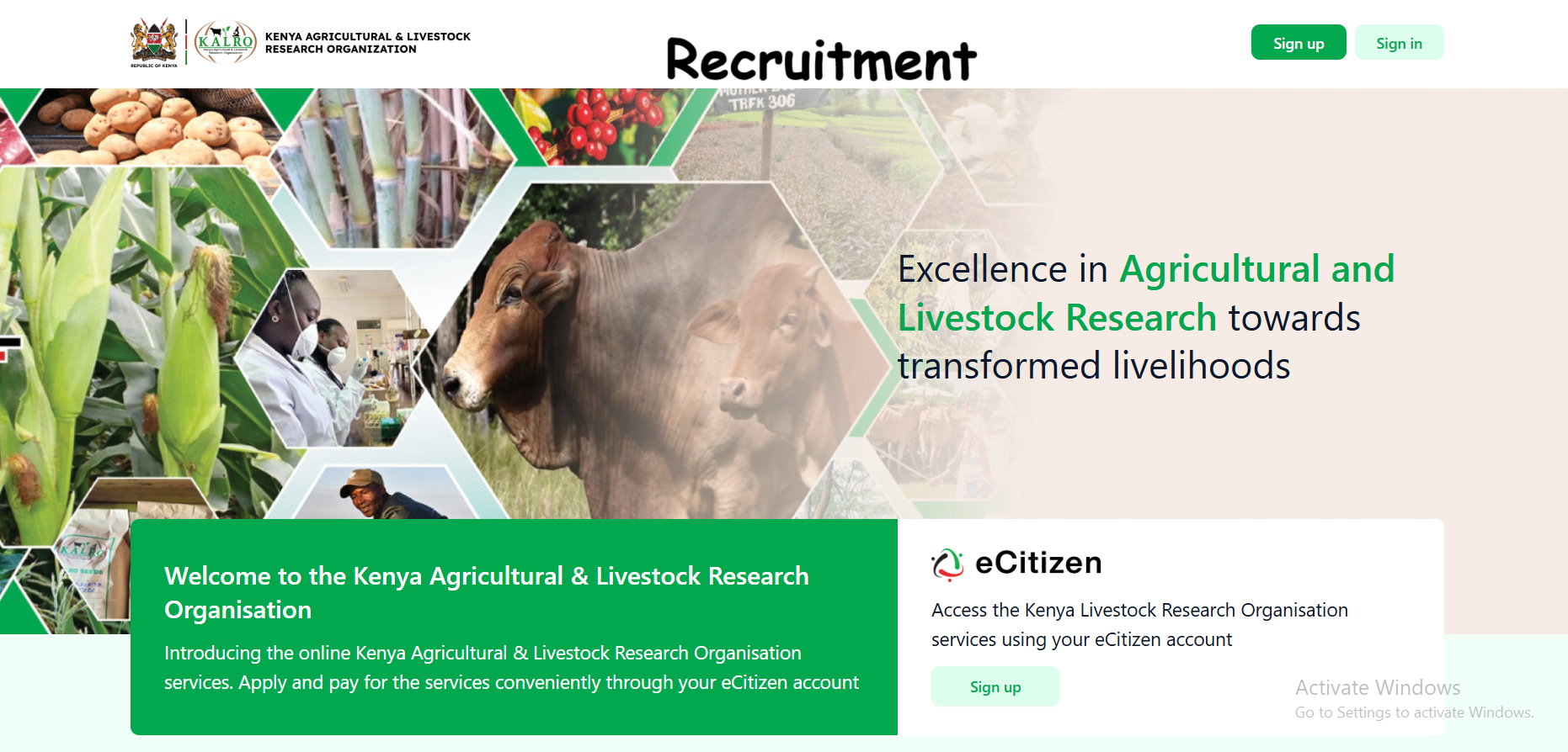 KALRO Recruitment 2025/2026 - APPLY NOW - Get Jobs in Nigeria